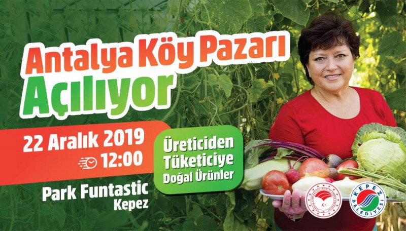 Kepez Belediyesi Türkiyenin Ilk Kadın Köy Pazarı