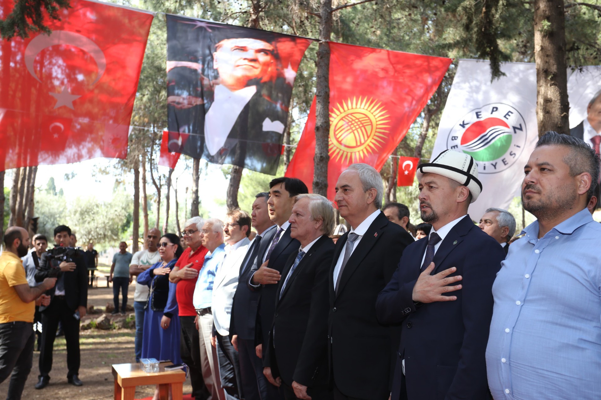 Kepez Belediyesi - Kepez’den Dokumapark’a “Kırgız-Türk Dostluğu Simge ...